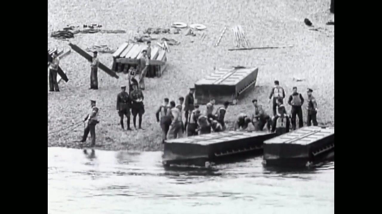 As engineers worked out how to overcome the beach defenses, the troops ...