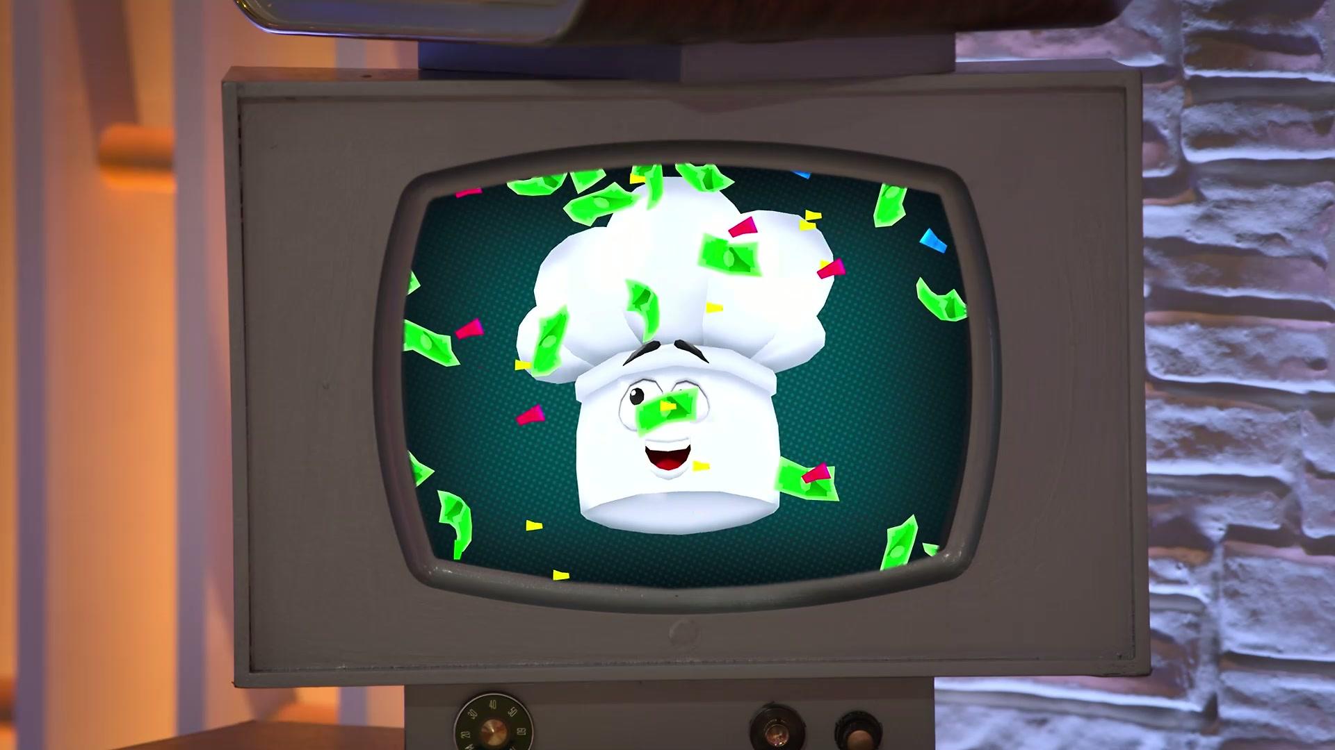 "Aw, congratulations, Chef Macaron! Thanks, Cheffy!" - Secret Chef quote