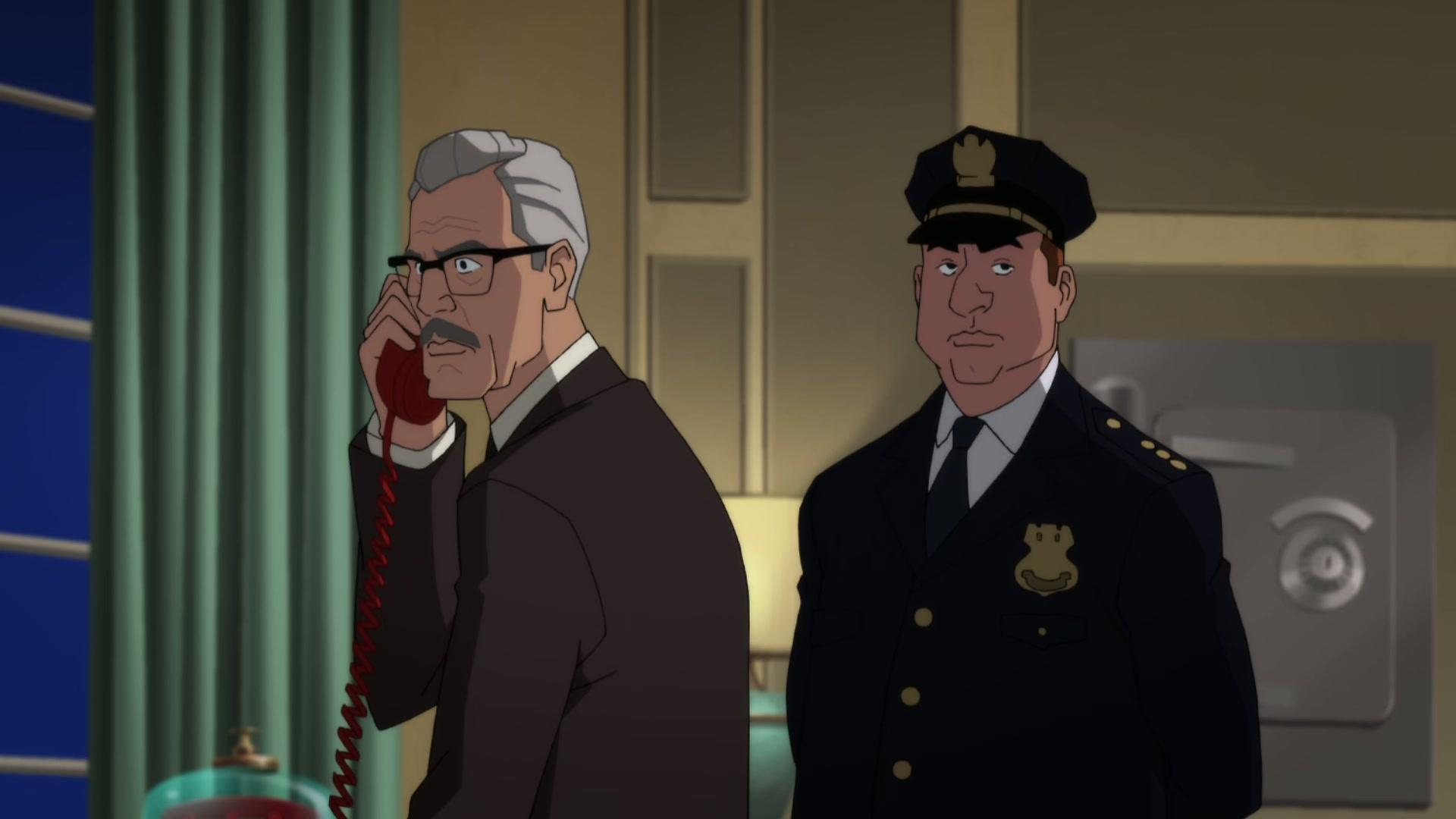 "Batman, an odd package has arrivedat my office, explicitly addressed ...