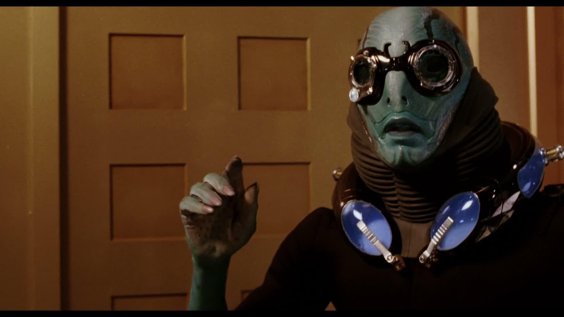 "Behind this door, a dark entity. Evil, ancient and hungry. Oh, well ...