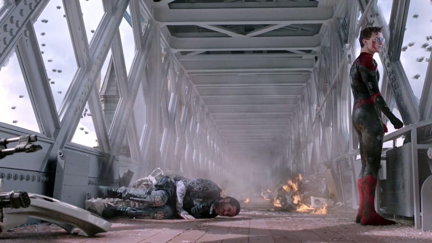 Biometric scan complete.Welcome back, Peter. - Spider Man: Far from ...