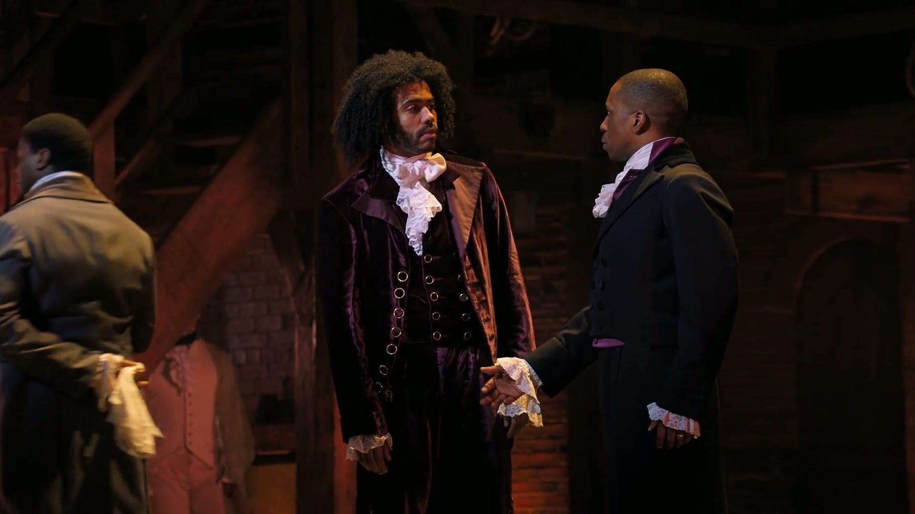 "Burr, uh, when you see Hamilton, thank him for the endorsement ...