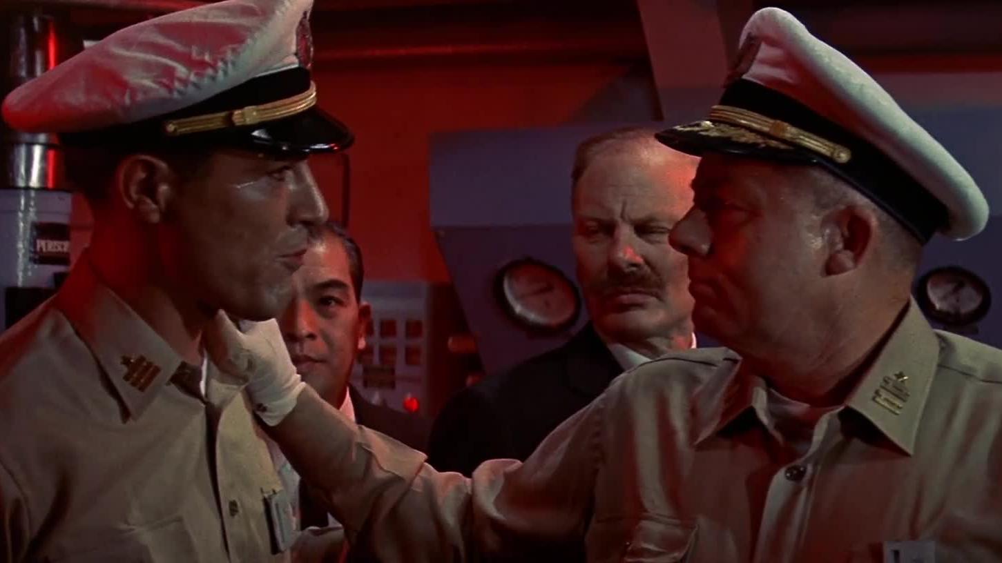 "Captain, propeller shafts,engines badly damaged. Engine room ...