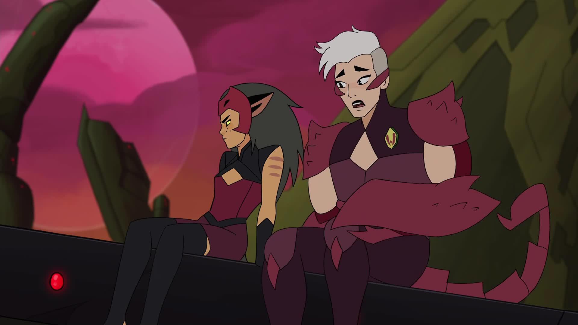 Catra, there you are. Are you okay?Don't worry about that Adora stuff ...