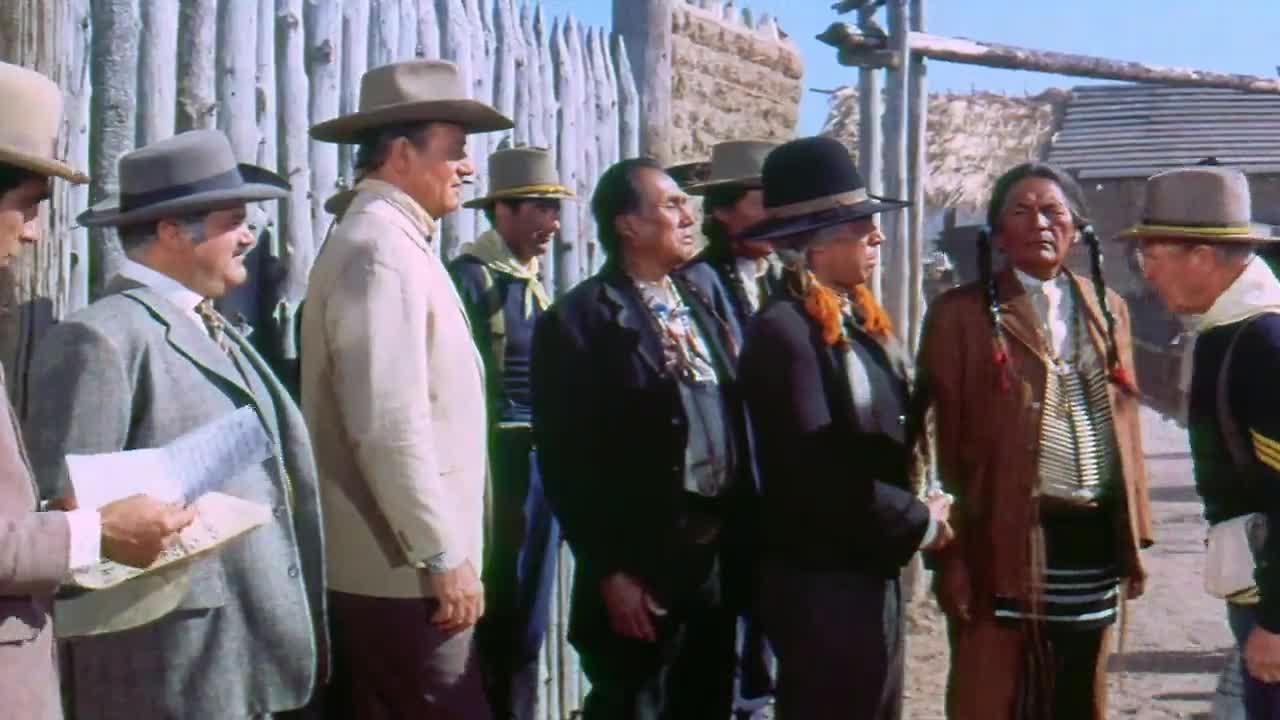 "- Chief Puma.- Yes, Sergeant. Big McLintock, we knowYou gentlemen ...