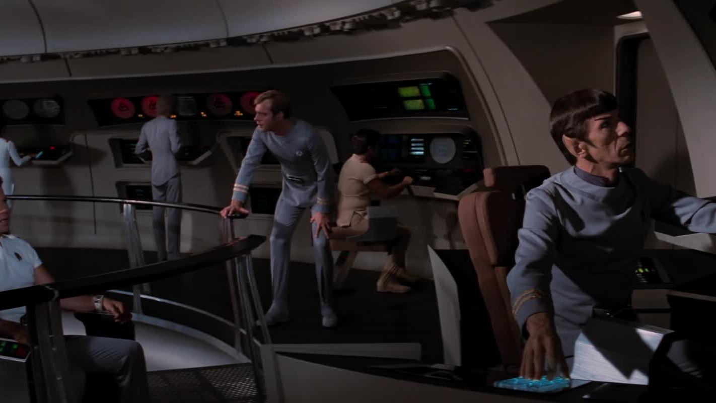 "Evaluation, Mr. Spock. Fascinating." - Star Trek: The Motion Picture quote