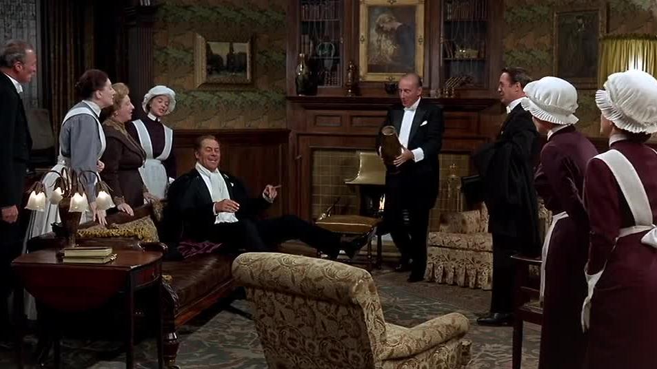 "Congratulations,Professor Higgins "For your glorious victory ...