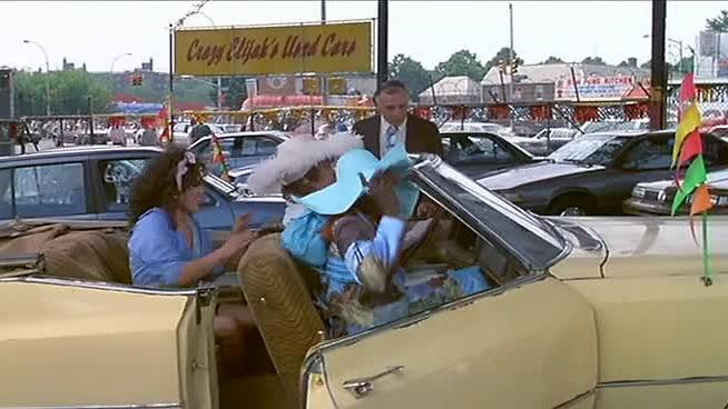 Please, it's a wreck, ladies. Be careful with the... It'll never get ...