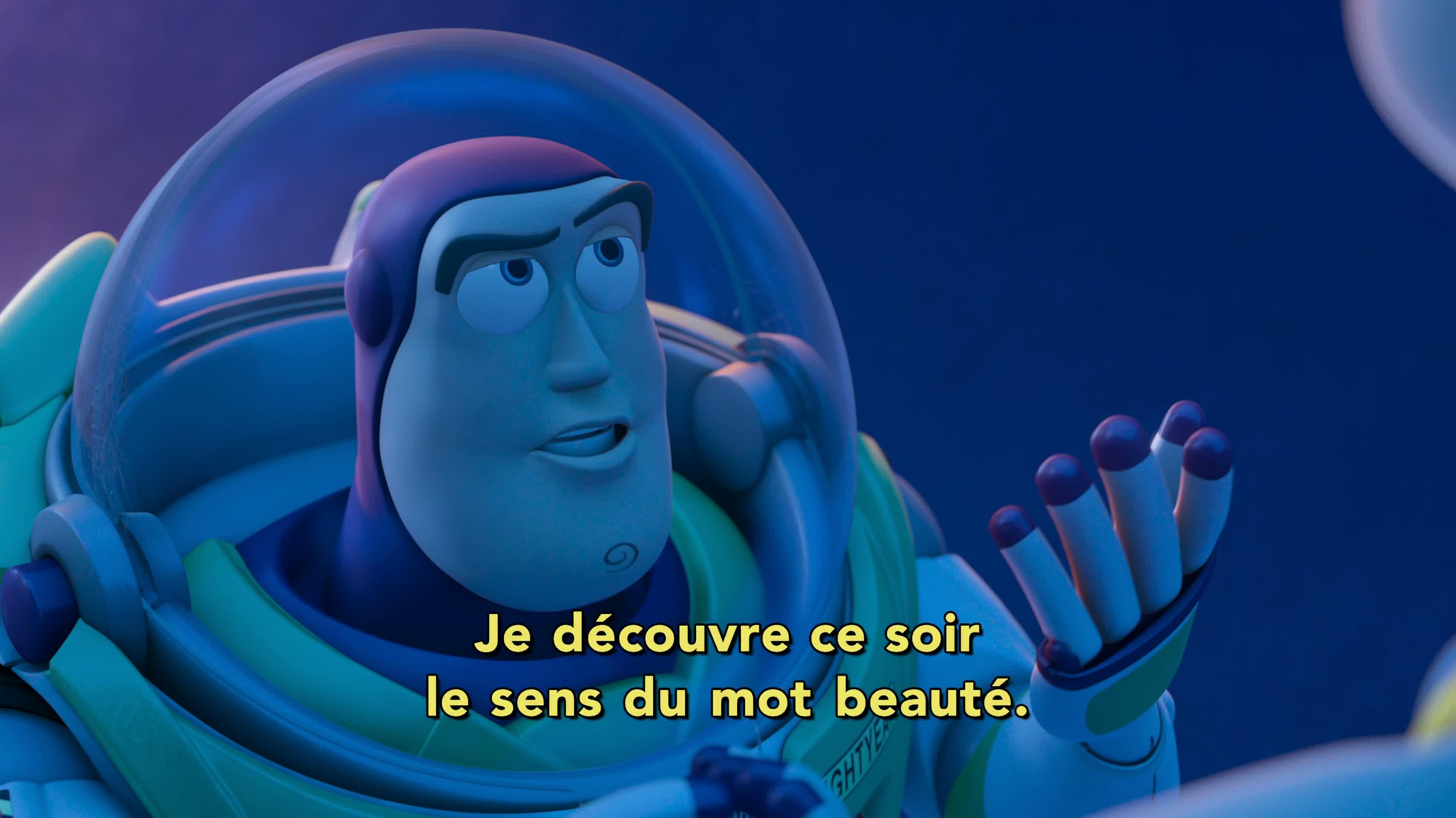 Did you fix buzz? - Uh, sort of.- Behind you. Someone's coming. - Toy ...