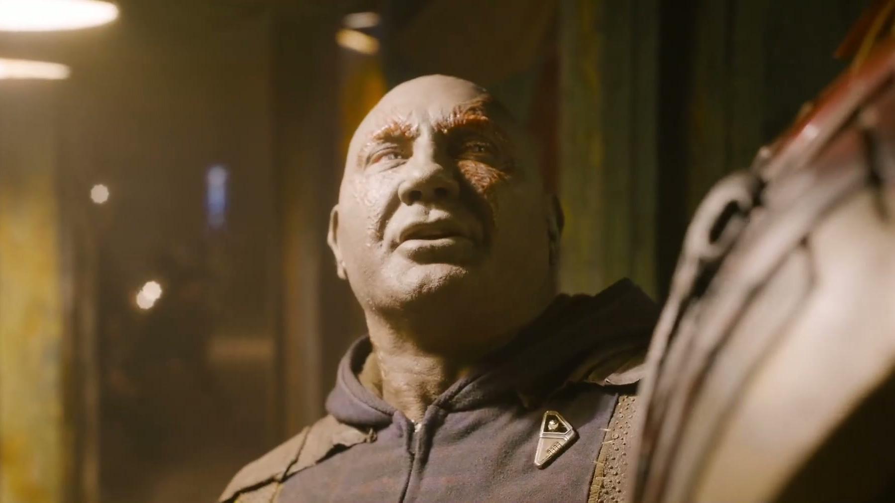 (DRAX GRUNTS) Pick on someone your own size. - Guardians of the Galaxy ...