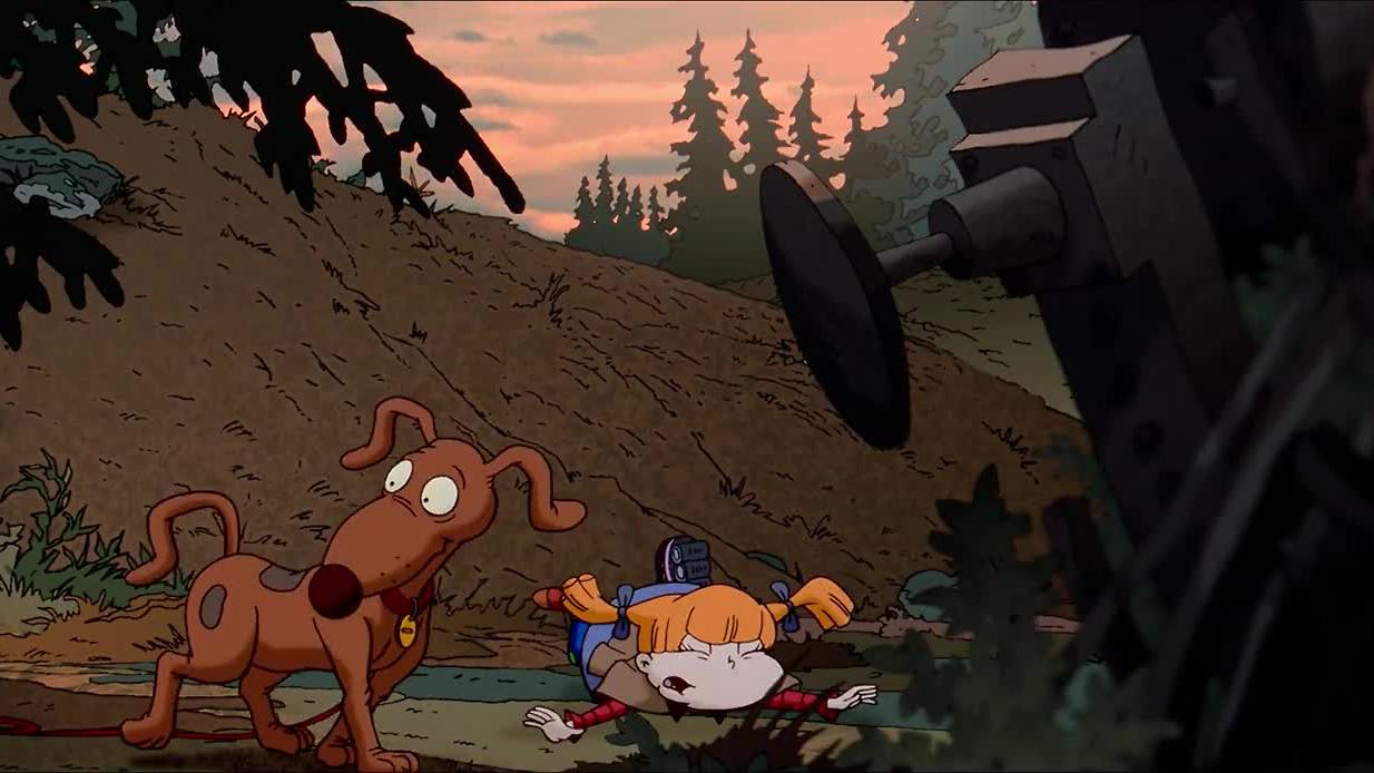Dumb dog.There's no babies around here. There you are!Hand over my ...
