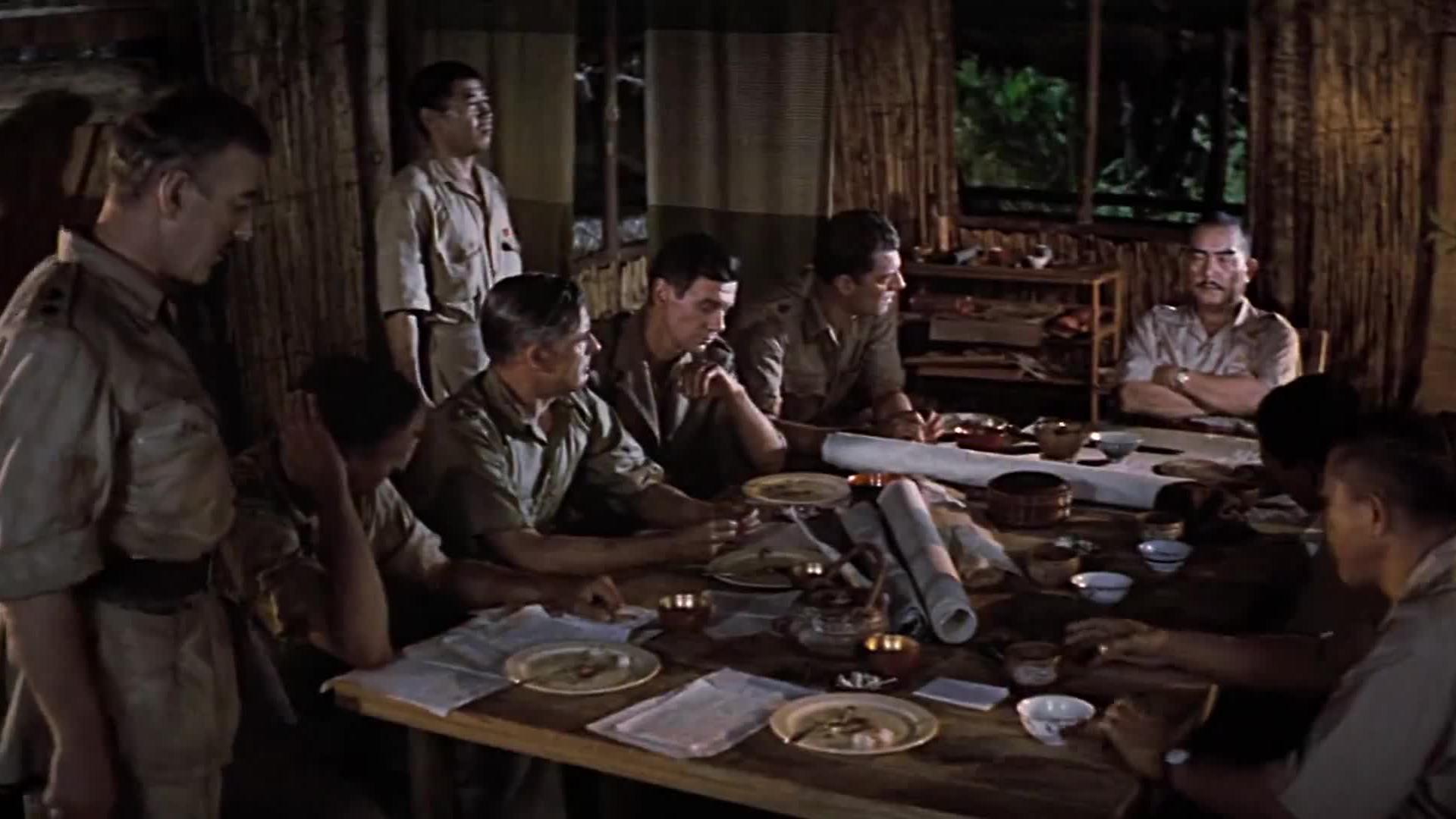 "It only remains for me to say, thank you, Colonel Saito, for your kind ...