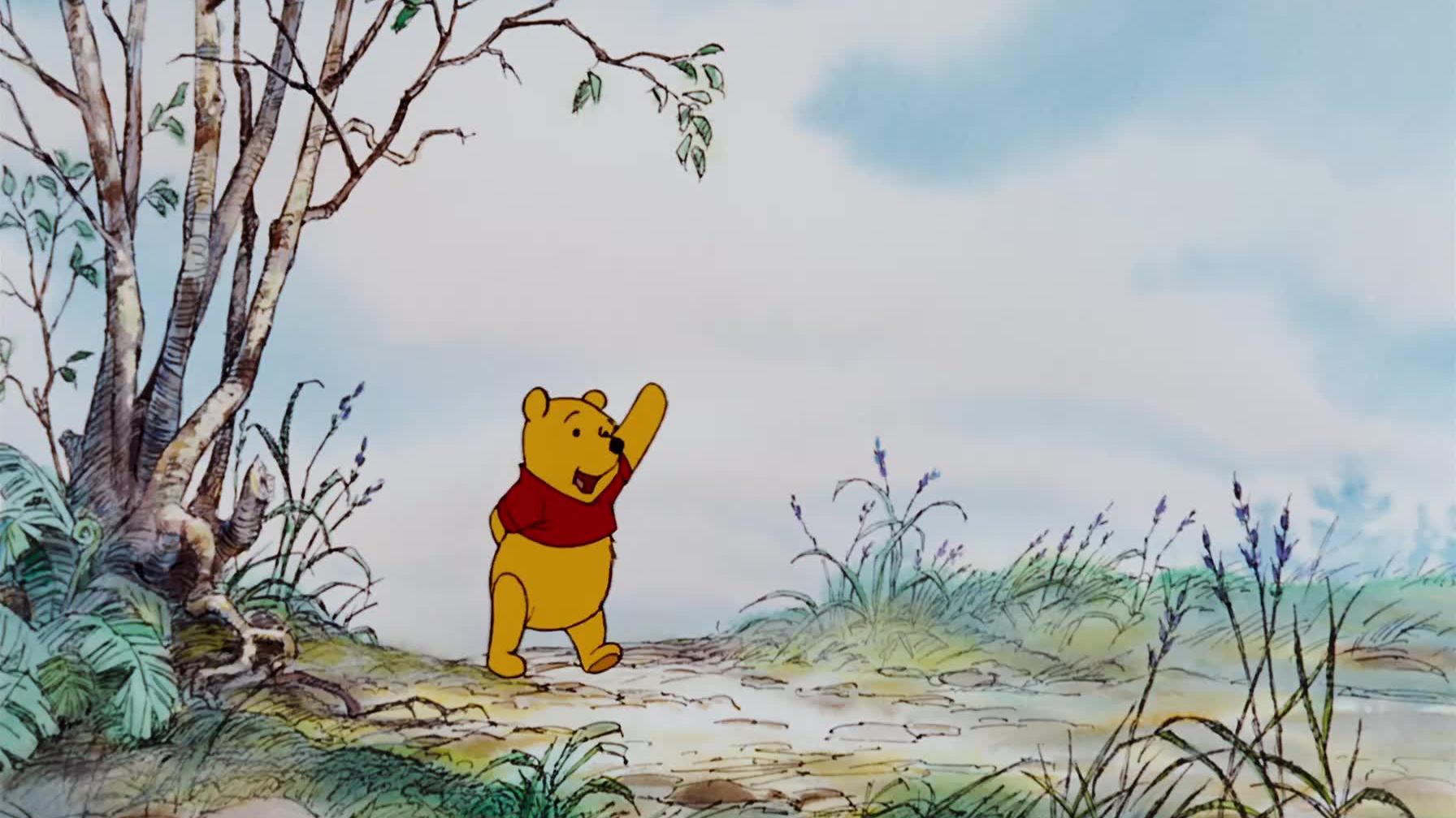 Good morning, Christopher Robin. Oh, good morning, Winnie the Pooh ...