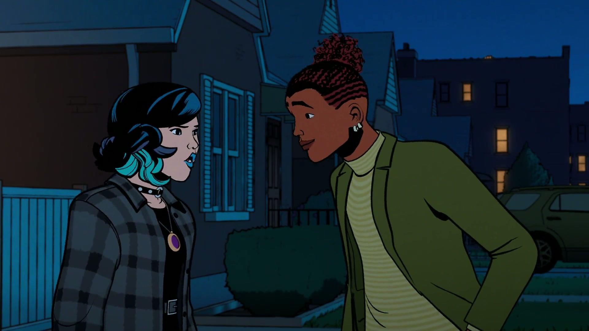 "Great. I'll let Peter know and then-- - What? No. I'm still mad at ...