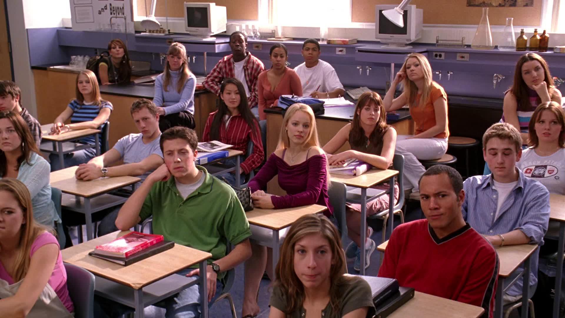 And finally, the nominees for 'Spring Fling Queen'! Regina George ...
