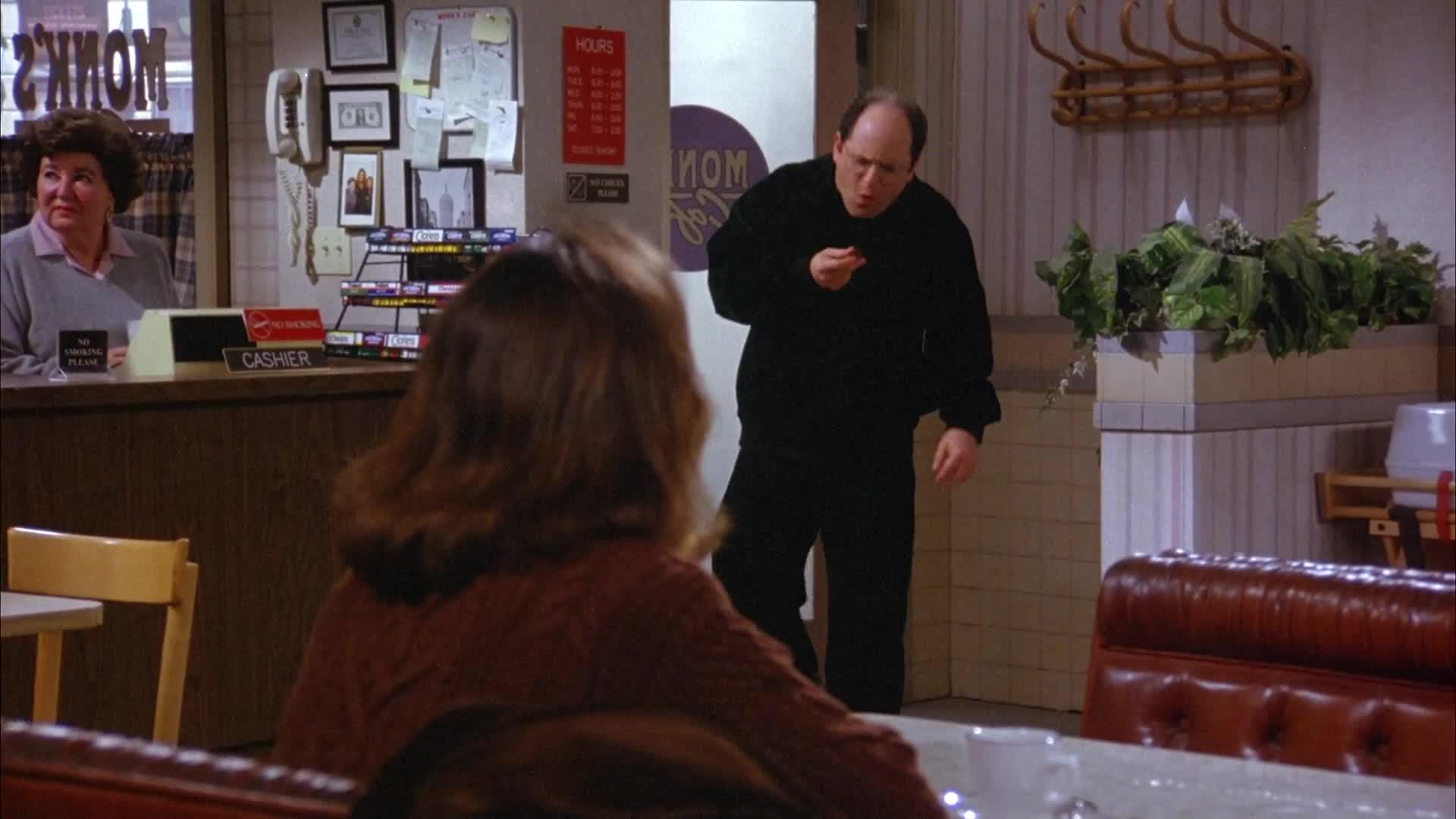 "-Hi, George.-Hi. This is fantastic. -Ever had a Mackinaw peach?-Oh ...