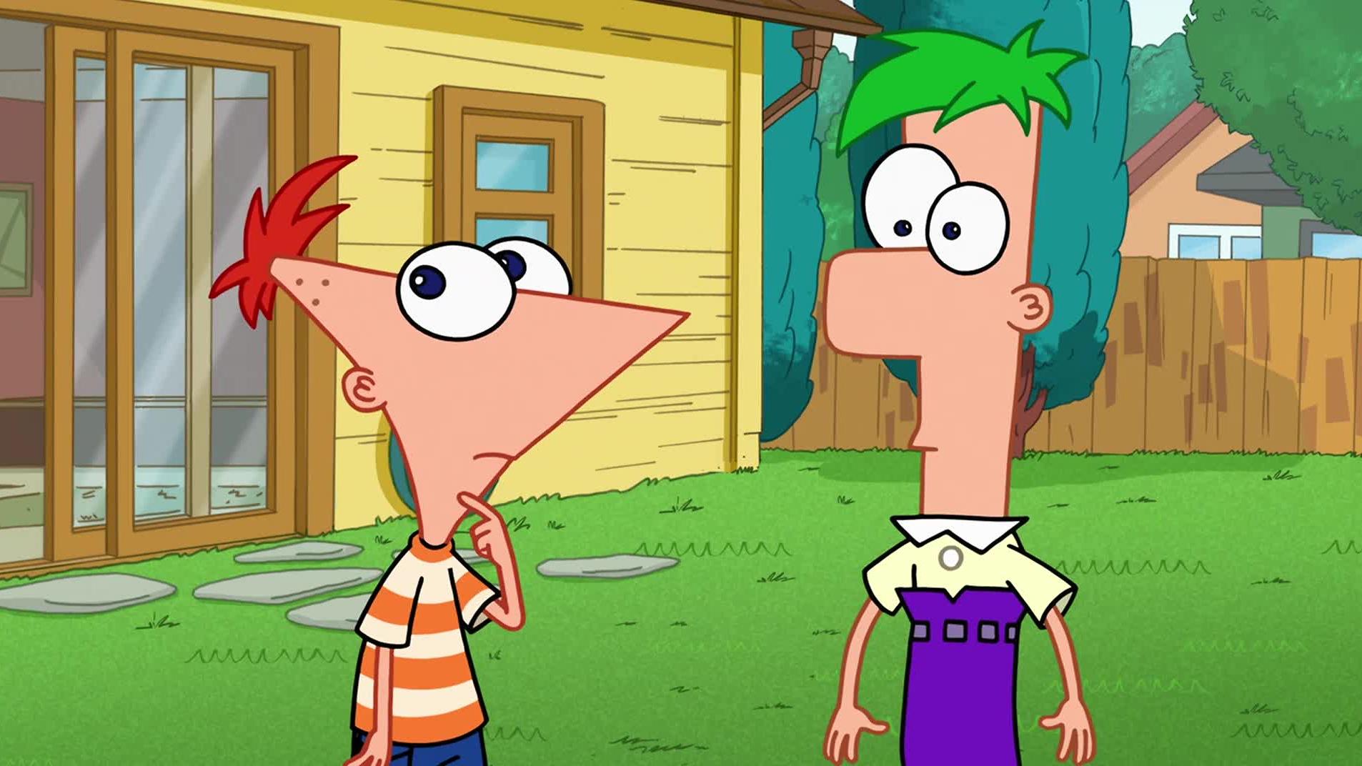 Hmm. Let's do somethingmore permanent this time. ♪ Perry ♪ (BEEPS ...