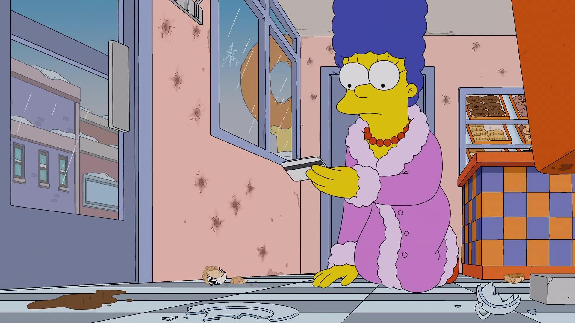 Homer. ‐Oh, no.‐ Hands up. This is totally... Oh, God! My God! What the ...