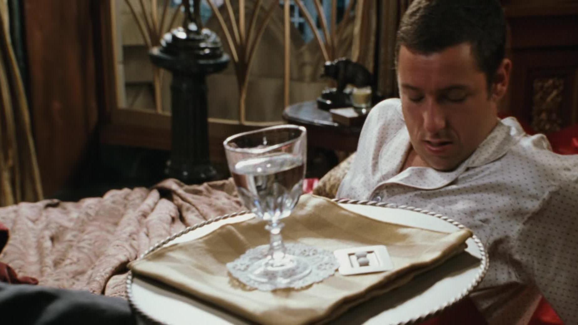 "How did I get into these pajamas? I changed you. I was very gentle ...