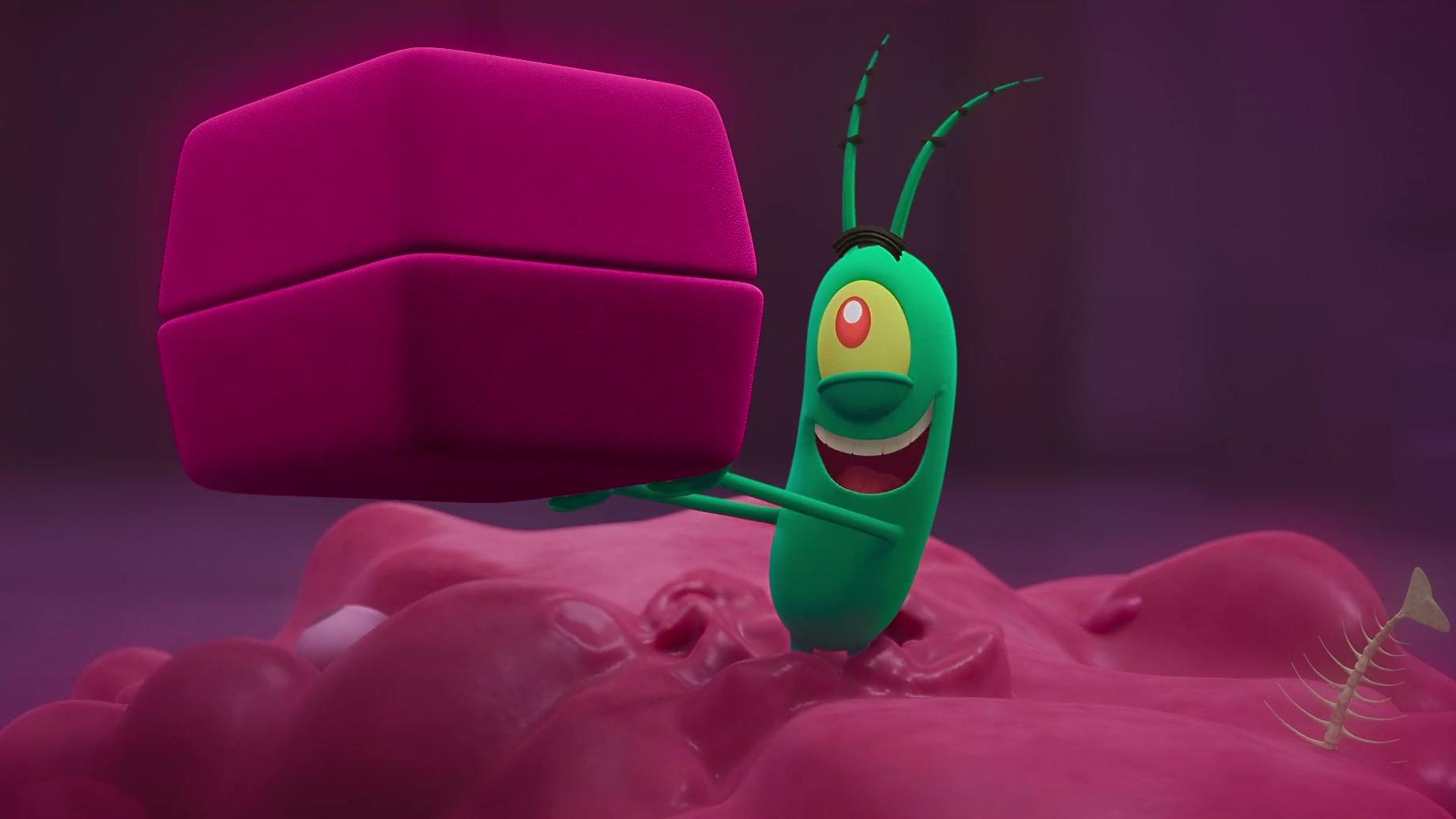 I got a new computer part for you today. - Plankton: The Movie | Clip.Cafe