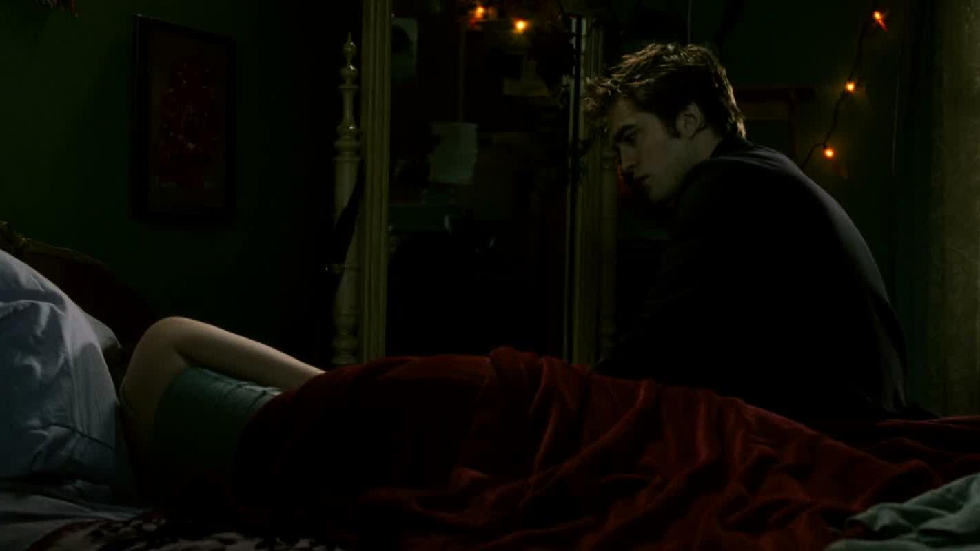 "You're here. You can sleep. I'll still be here when you wake up ...
