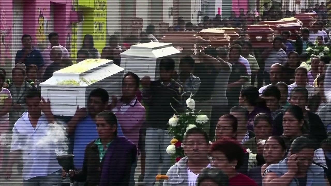 "In fact, it's estimatedthat 200,000 people have been killed hereover ...