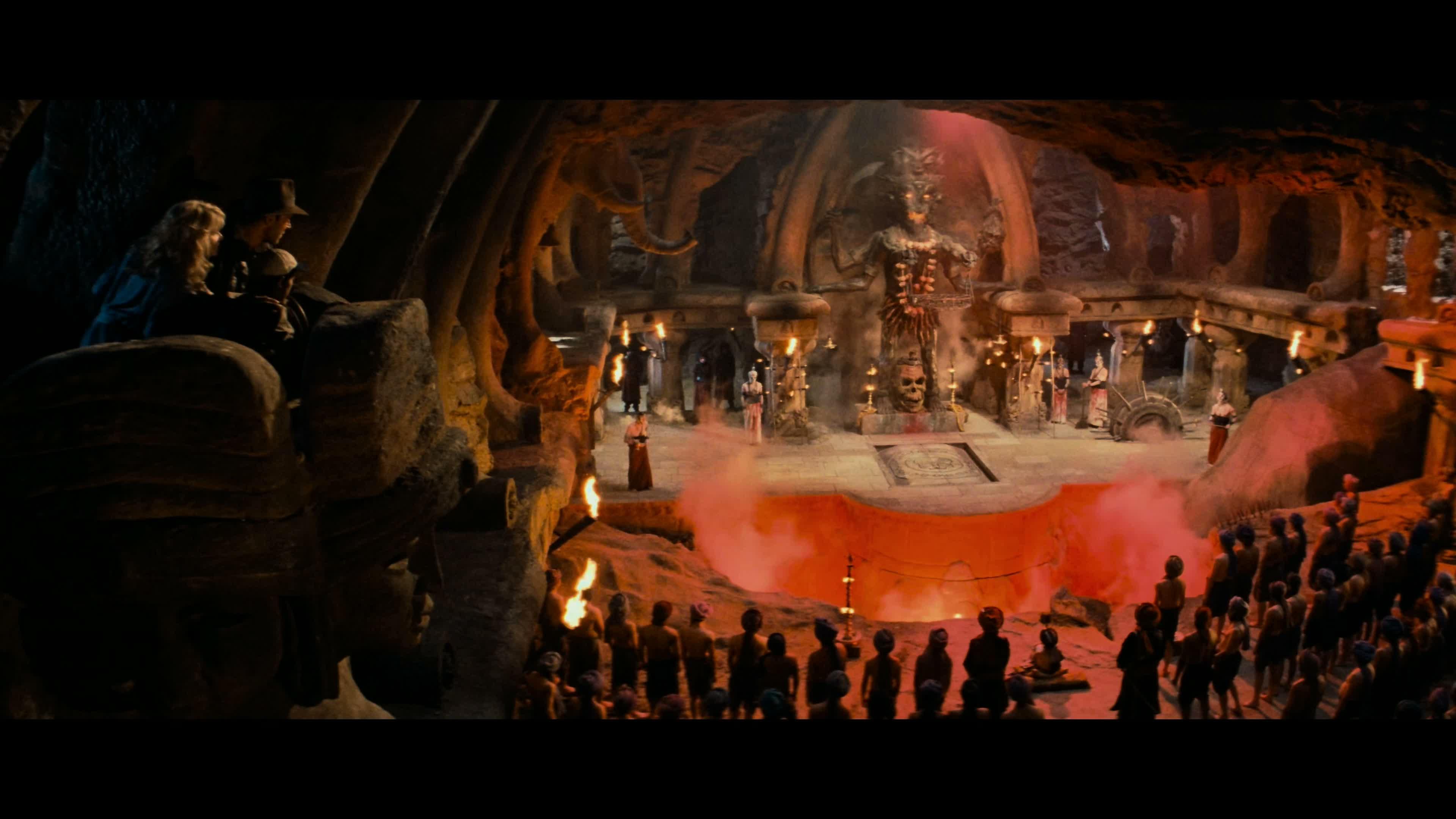 It's a Thuggee ceremony. They're worshipping Kali. - Indiana Jones and ...