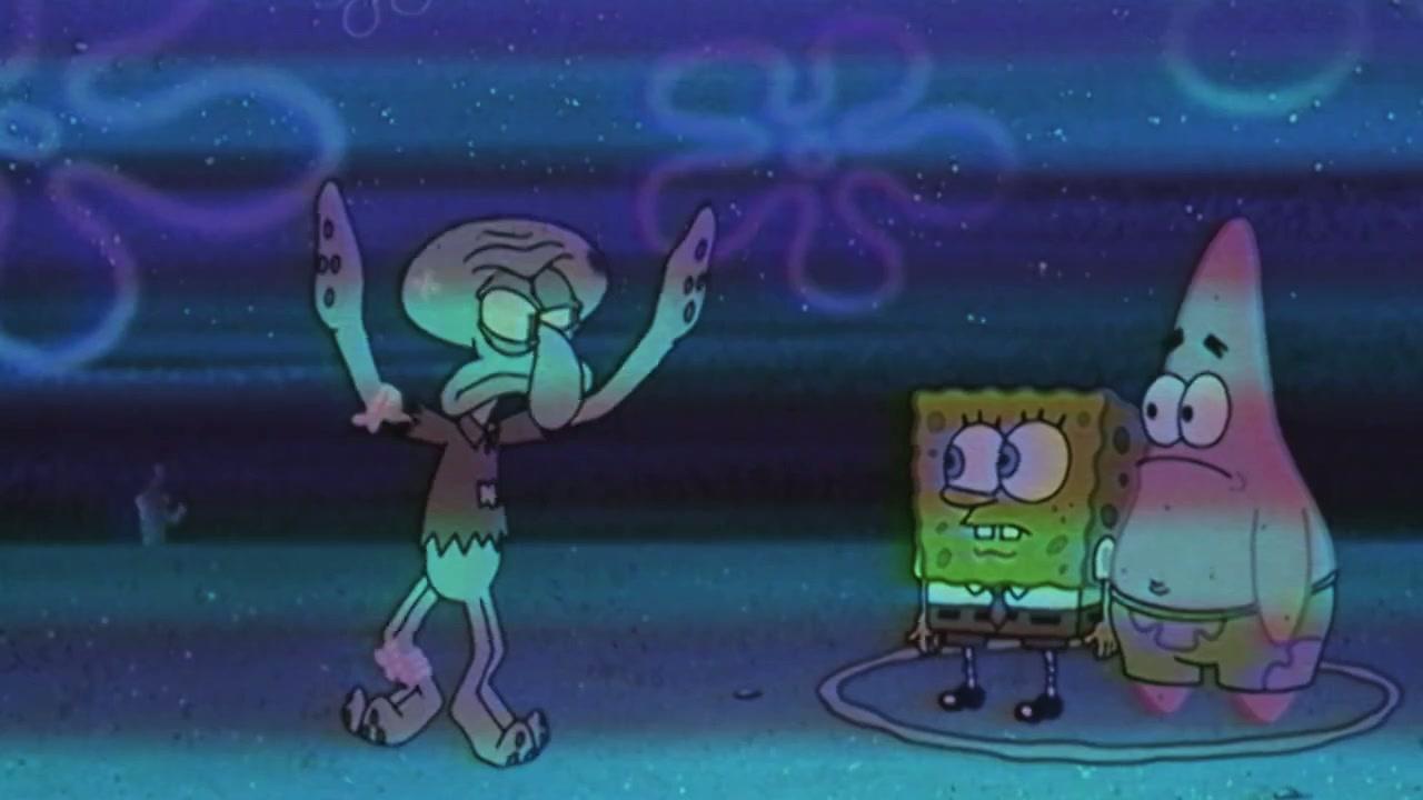 - Only momentsafter the attack, Squidward was horrifiedto find the sea ...