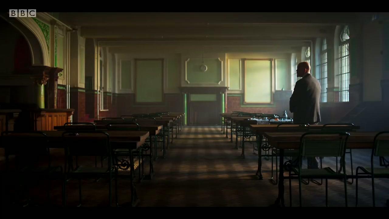 KEY TURNS HEAVY LOCK PRISON DOOR OPENS - The ABC Murders | Clip.Cafe