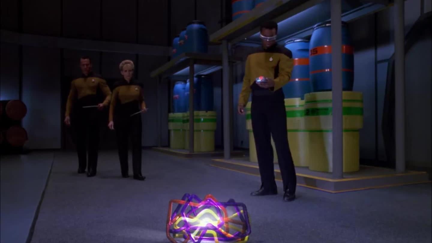La Forge to Data.Stop what you're doing. Acknowledged. - Star Trek: The ...
