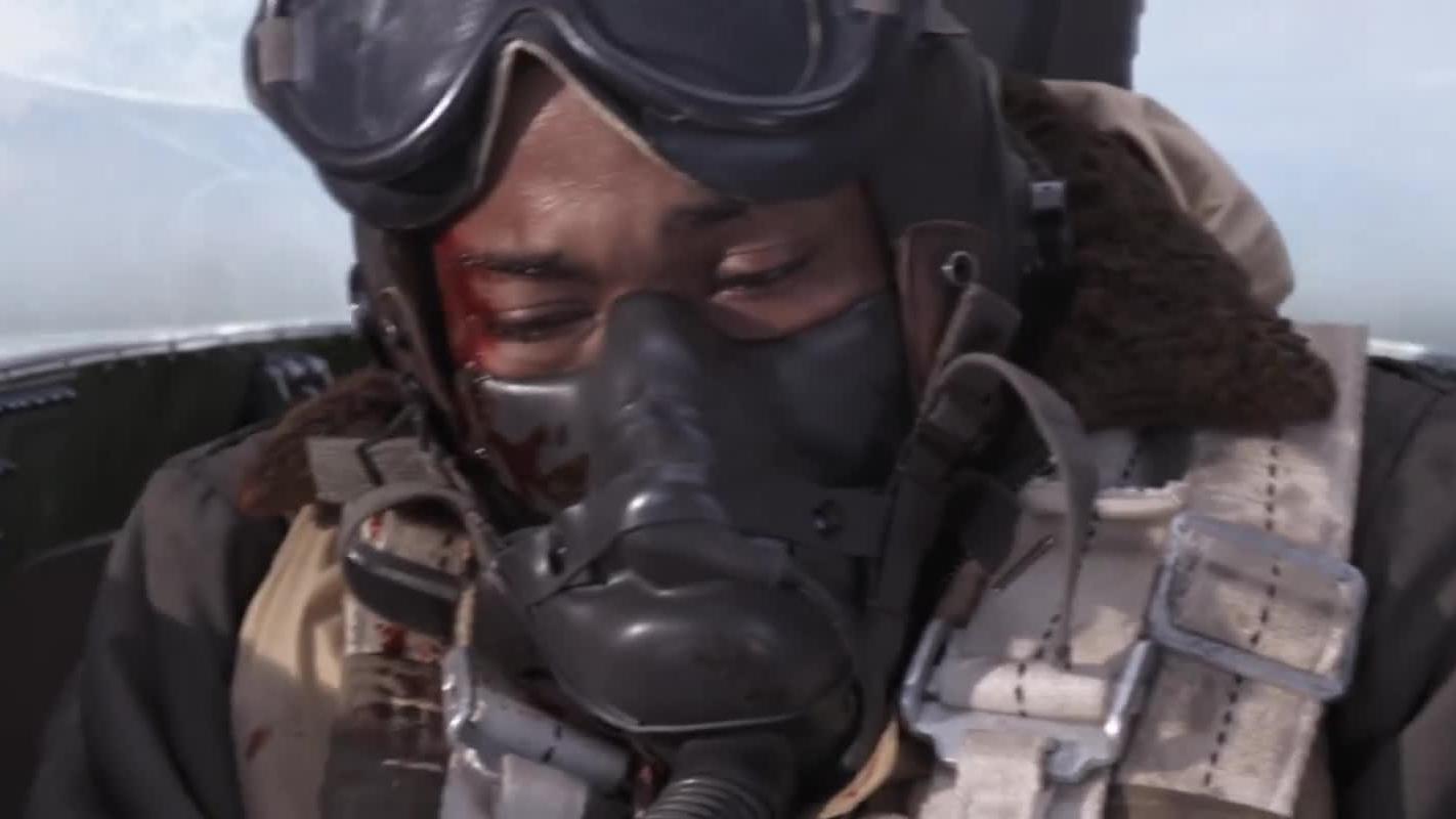 Level off, level off! I'm leveling. Help me, sir.I'm covered in fuel! I ...