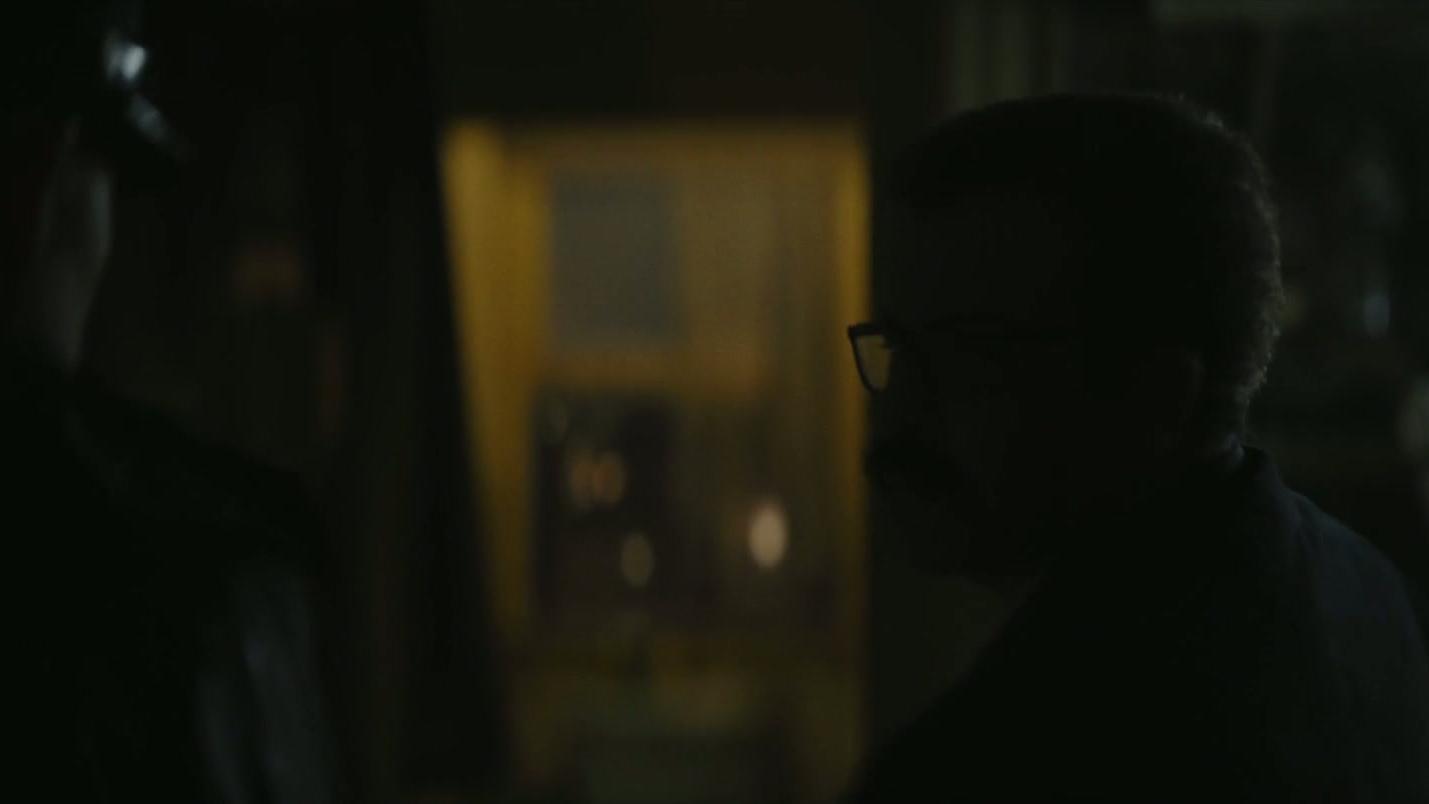 "Lieutenant, we got a witness here, says she saw someone coming downthe ...
