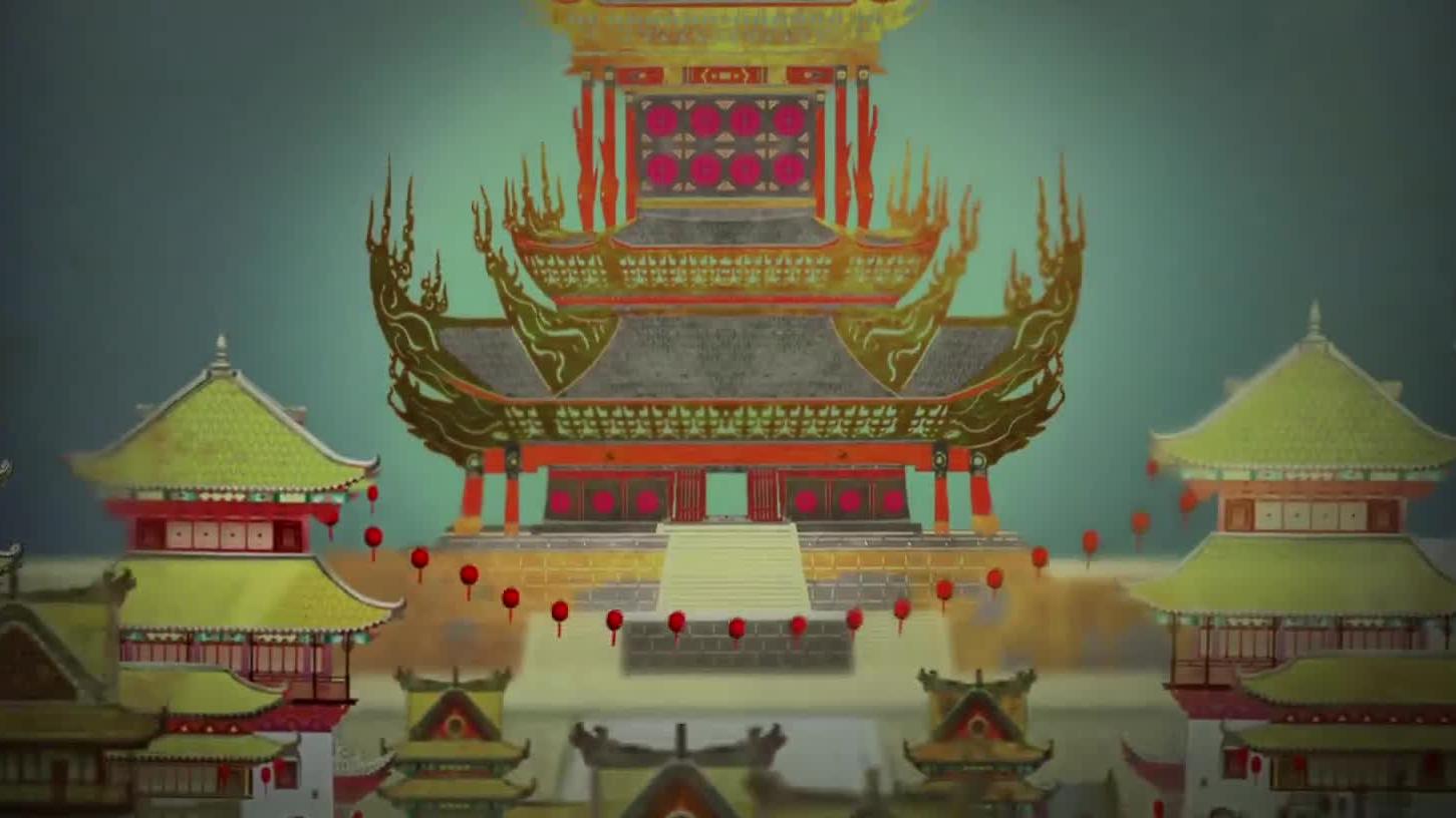 Long ago, in ancient China, the peacocks ruled over Gongmen City. They ...