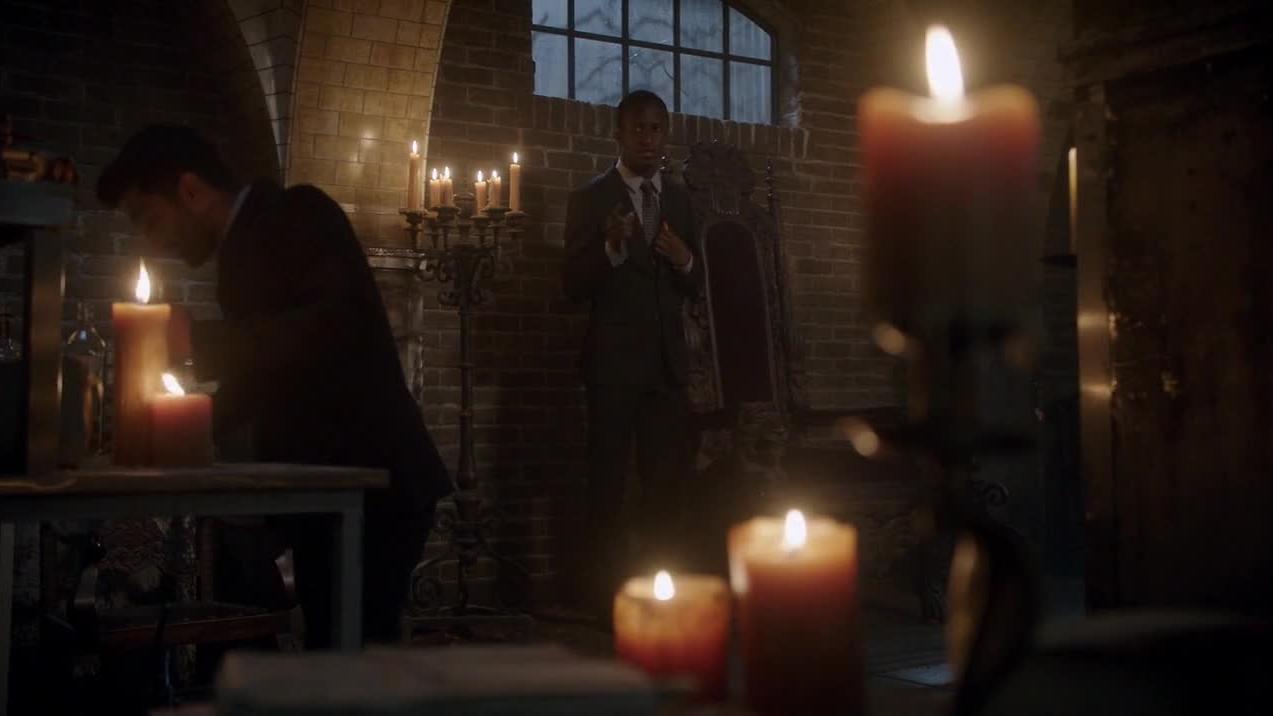 Lord Lucifer promisedhe would return. He'll pull us out of chaos. He ...