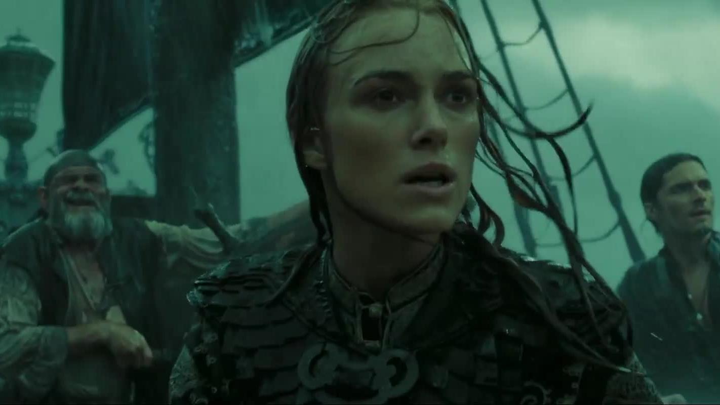 Maelstrom! Captain Barbossa! We need you at the helm. Aye,that be true ...