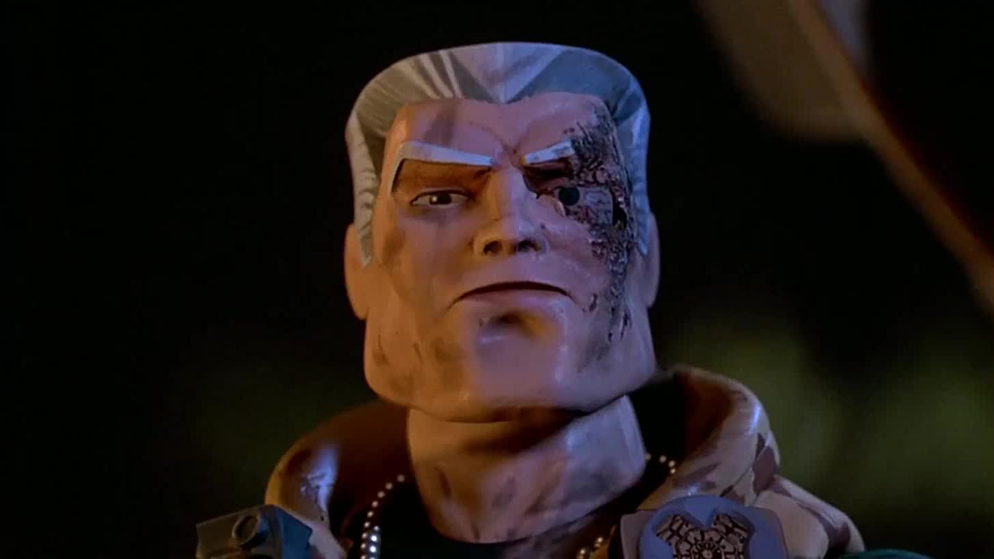 Major Chip Hazard. Gorgonite scum! Leave Alan alone. Your fight is with ...
