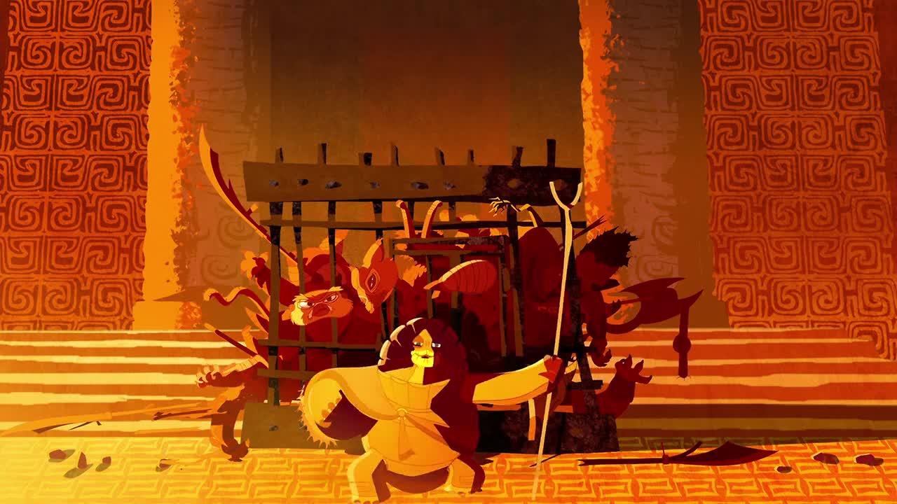 Master Oogway! You're alive! But we saw you fall to your death! No, you ...