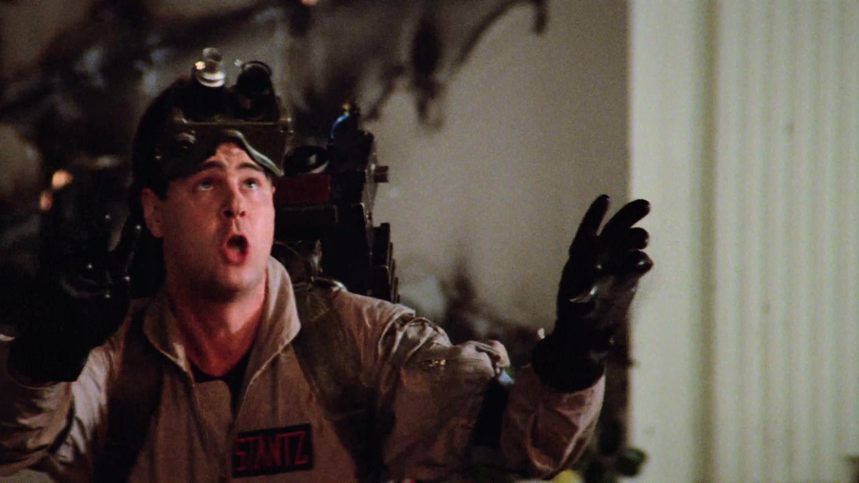 "Maybe now you'll never slime a guy with a positron collider, huh ...