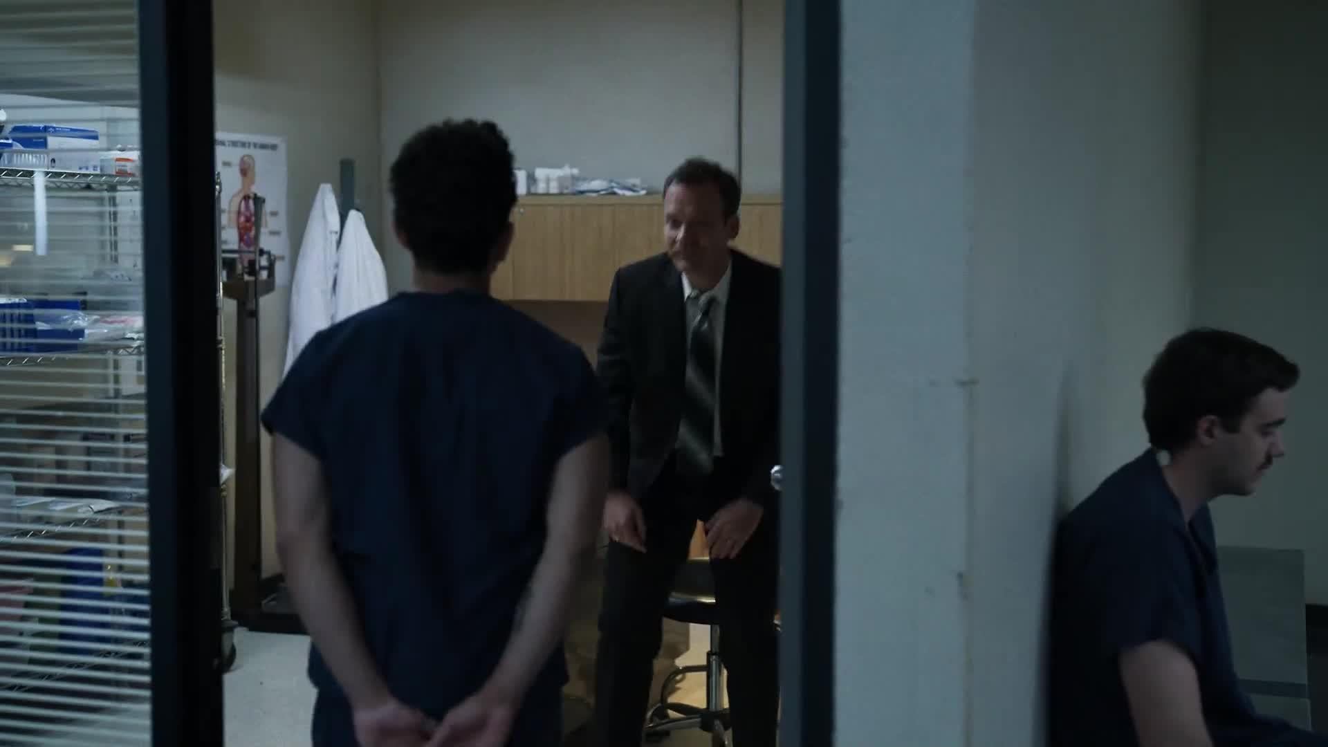 Mr. Manning.Detective Dave Russell. I hear you've been talkingto Eric ...