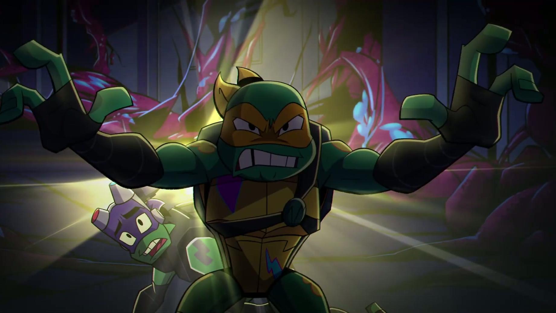 "Mystic hands!" - Rise of the Teenage Mutant Ninja Turtles: The Movie quote