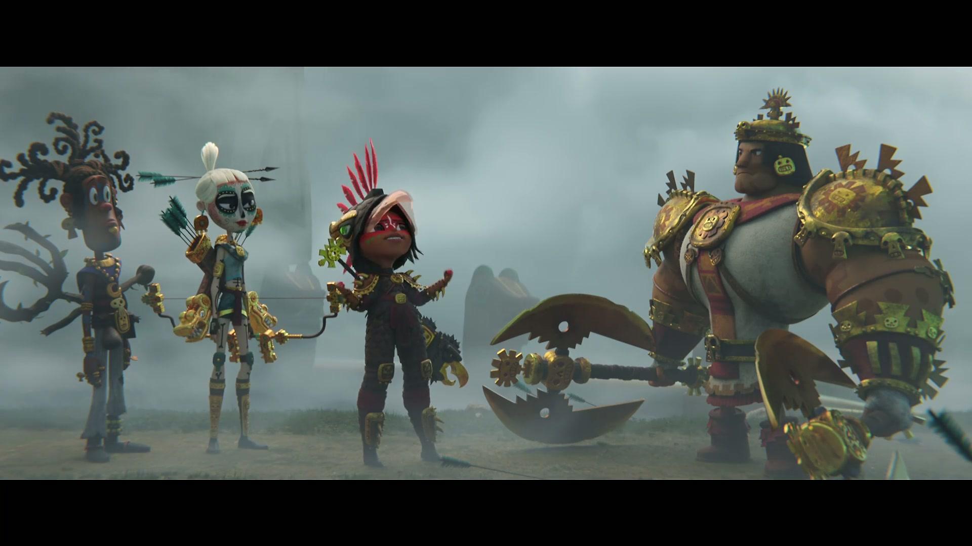 "Need brave Puma Warriorfrom Barbarian Kingdom." - Maya and the Three quote