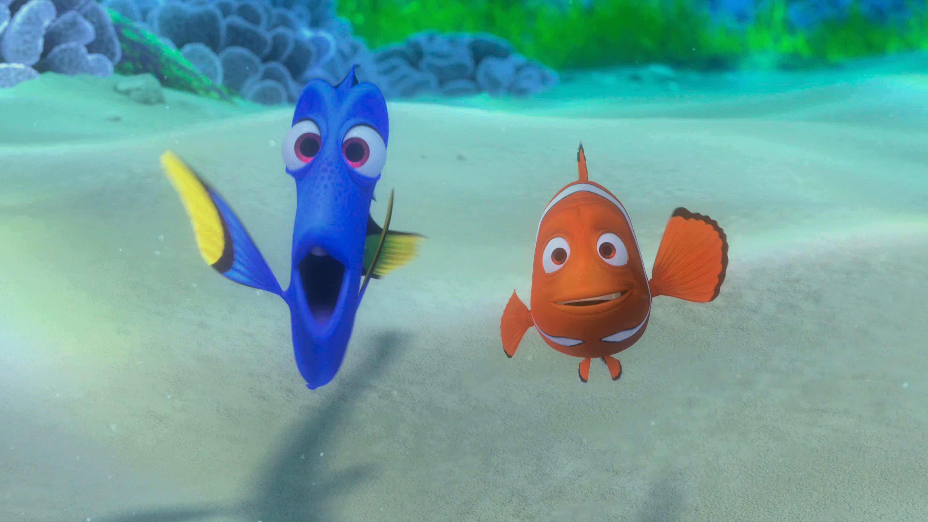 "- Nemo. Bye, Nemo.- See you after school, Dory." - Finding Nemo quote