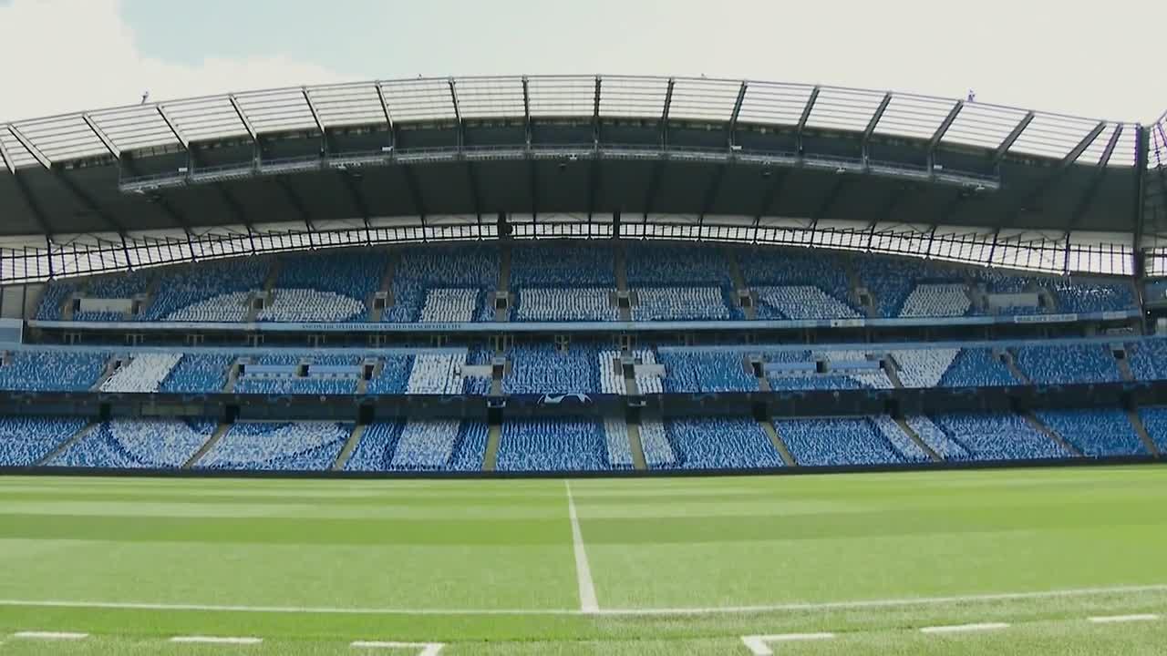Nice stadium. Let's see if we win. BecauseI've played here twice, but ...