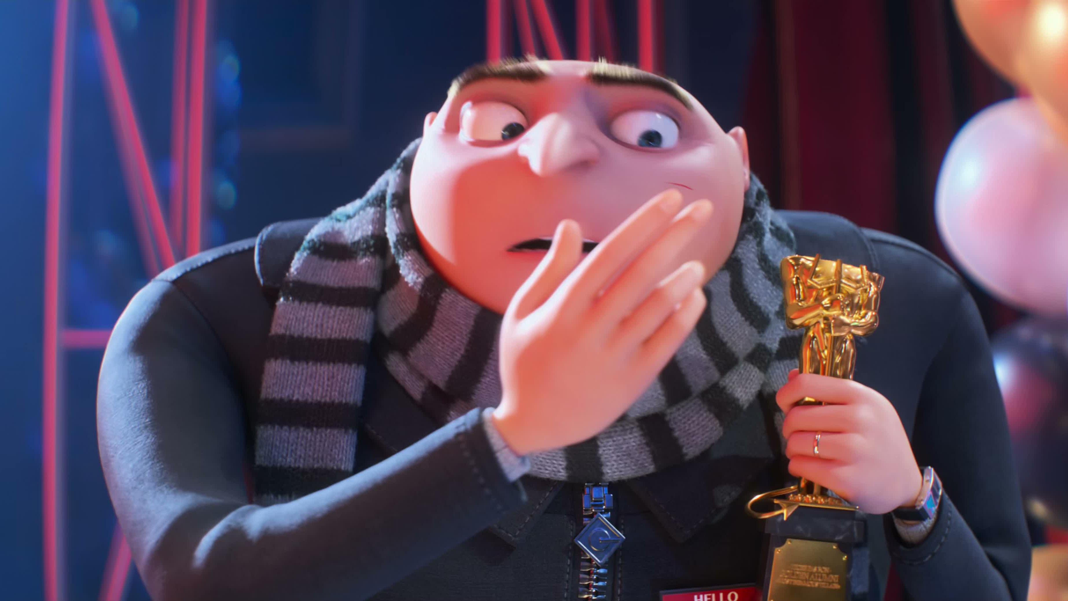 Not, uh... Not scary at all. - Despicable Me 4 | Clip.Cafe
