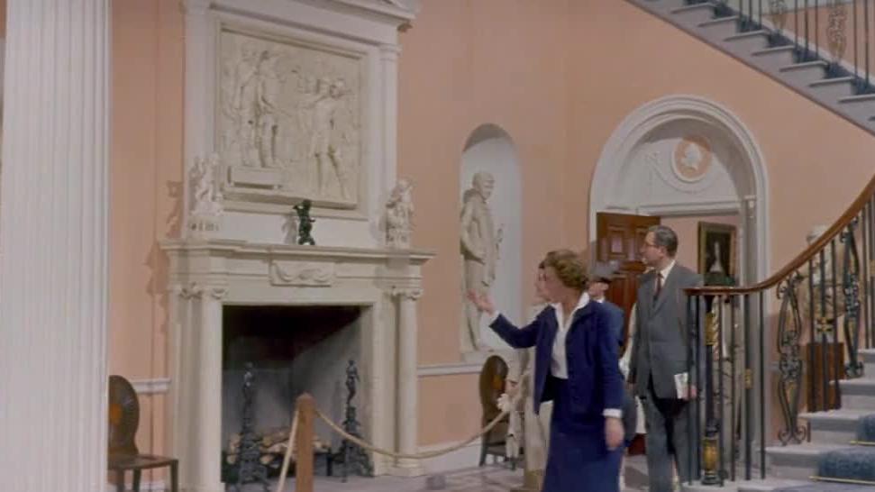 Now we return to the main hall. The two mantle pieces that you see. Are ...