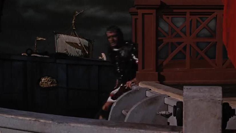 Stand by to load. Make ready to fire. Hurry, quick! Hurry up with that ...
