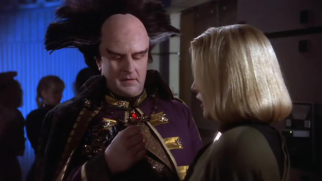 Oh, excuse me. Oh, I'm sorry. G'Kar! No. No. If you'll excuse me ...