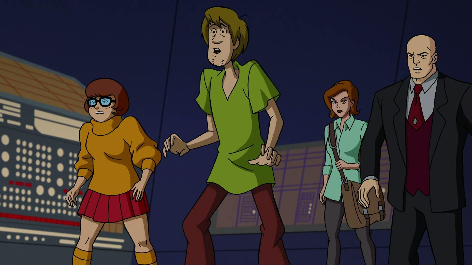 Oh, no, he's got Scooby-Doo! All right, no one panic. Grundy may look ...