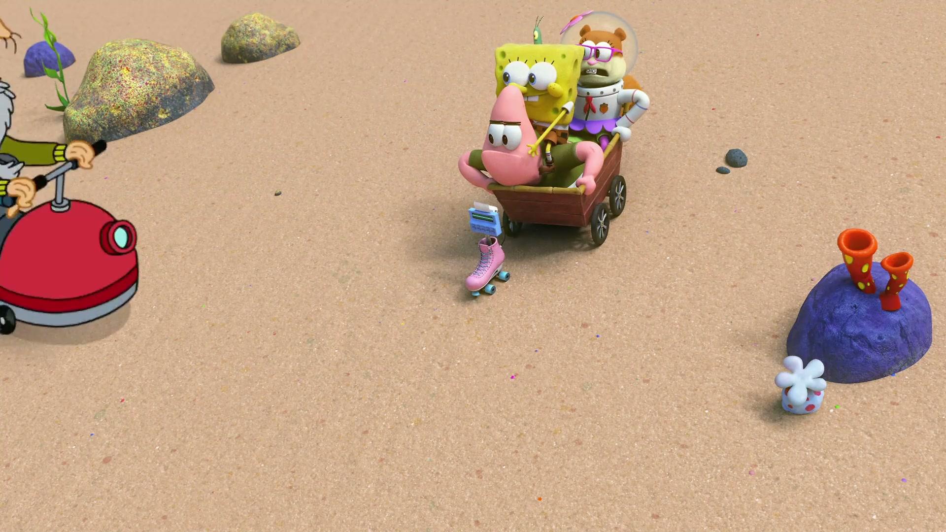 "Ooh, you're looking handsome today!" - SpongeBob SquarePants Presents ...