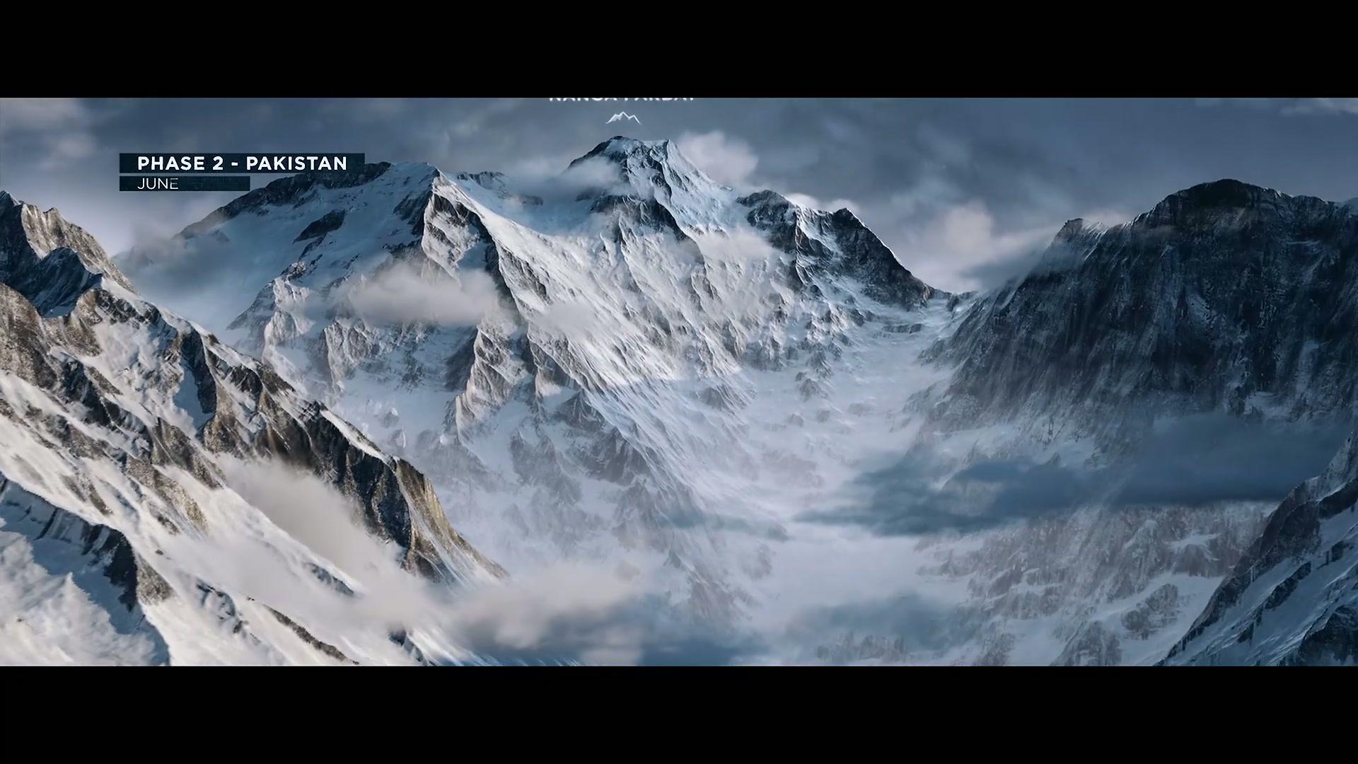 "Phase 2 would be in Pakistan, where I would need to summit K2, and you ...